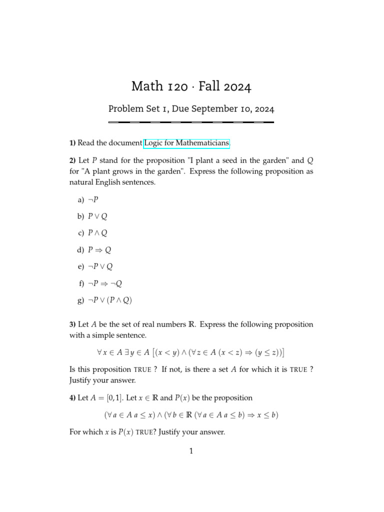 Math 120 2024 | PDF