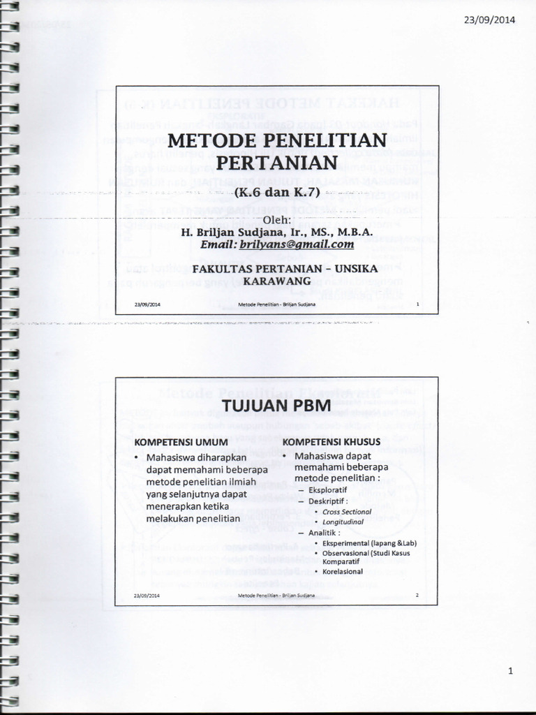 Kuliah K6 Dan K7 | PDF