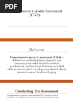 Comprehensive Geriatric Assessment | PDF | Geriatrics | Dementia