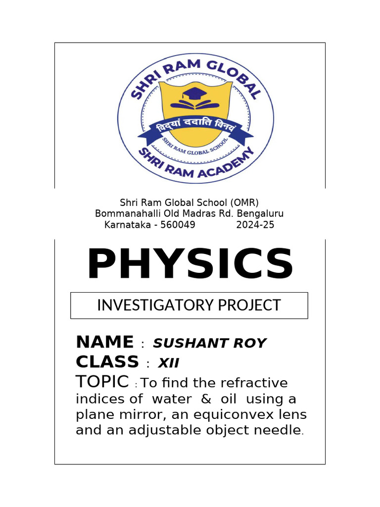 Project INtro | PDF