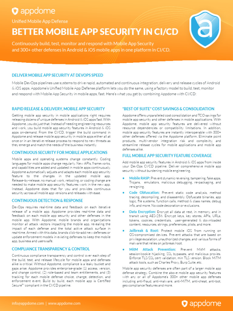 Mobile-App-Security-Solution-Guide-2024 | PDF | Mobile App | Security