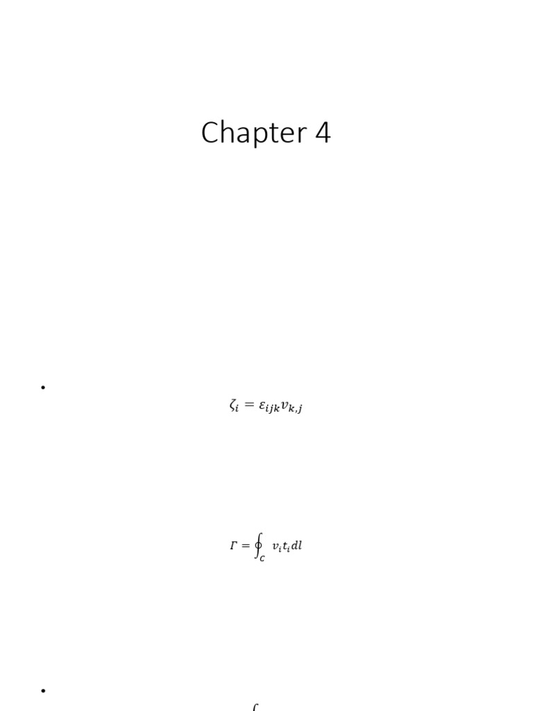 Chapter 4 (1) | PDF | Vortices | Fluid Dynamics