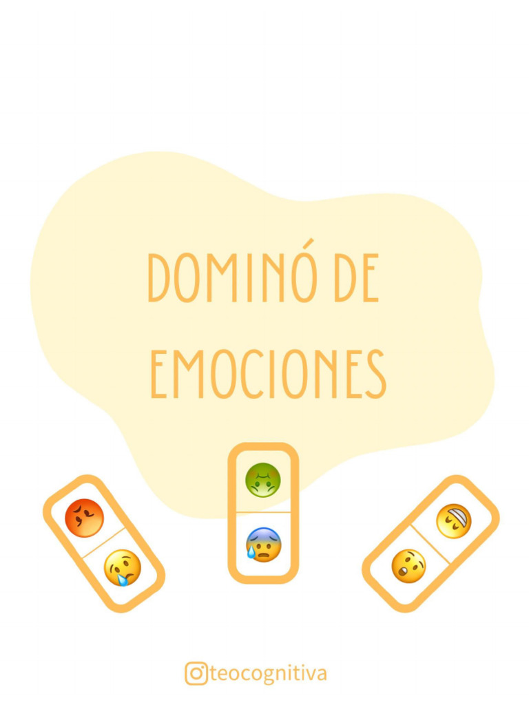DOMINÓ DE EMOCIONES | PDF