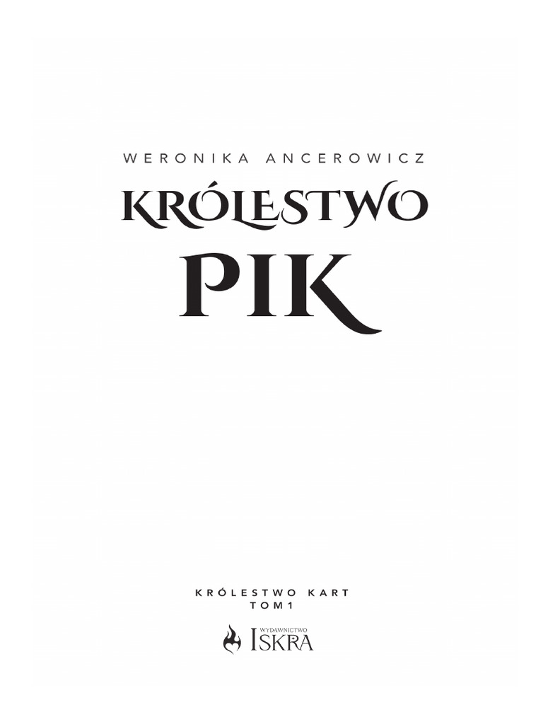 Krolestwo Pik. Prolog 1 Rozdzial. | PDF