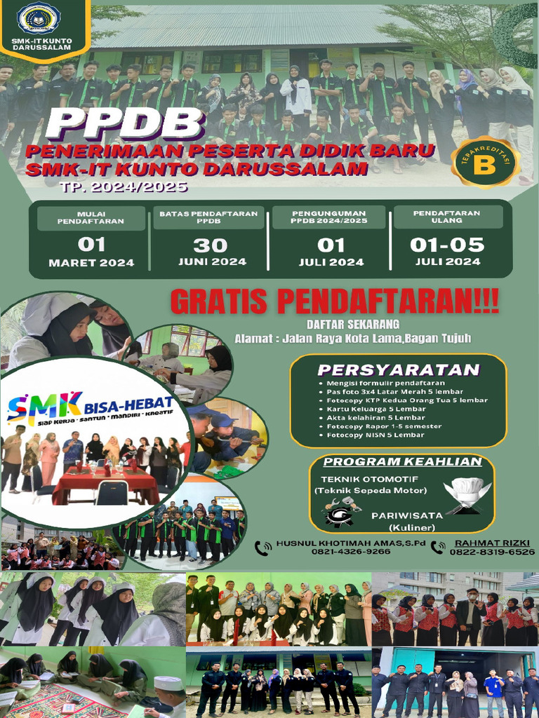 Brosur PPDB SMK It | PDF