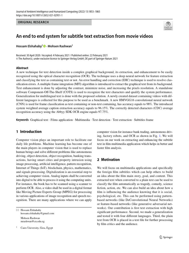 Paper-1 | PDF | Computer Vision | Artificial Neural Network