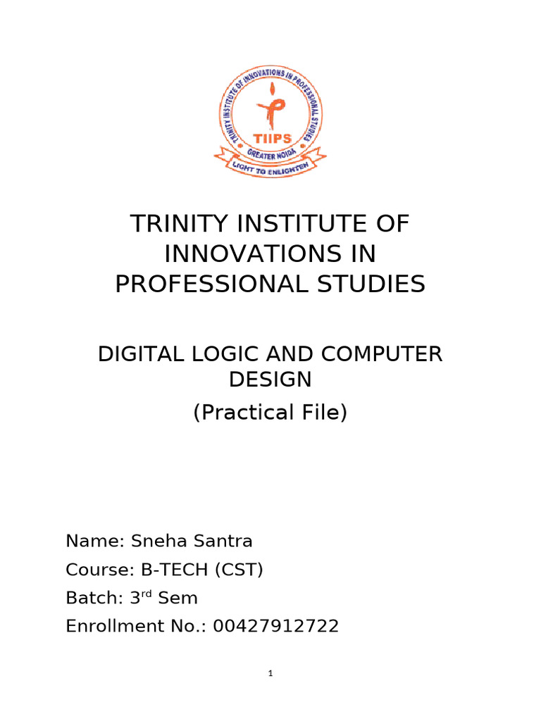Digital Logics | PDF | Logic Gate | Electronic Circuits
