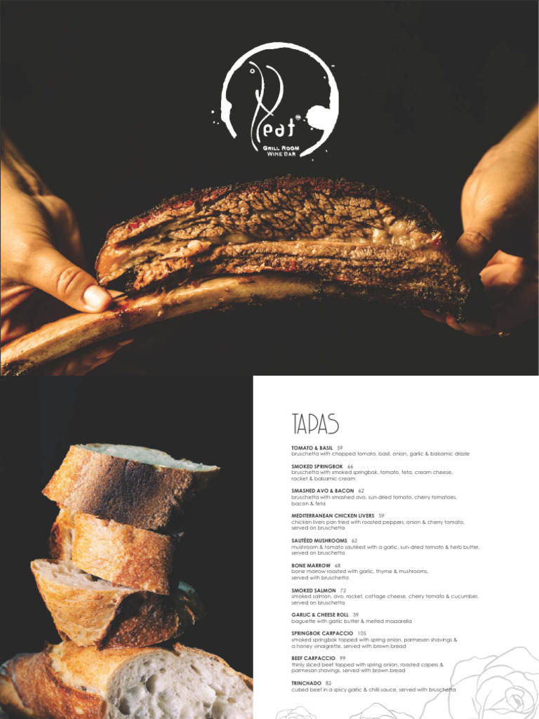 Heat Menu June 2022 | PDF | Grilling | Salad