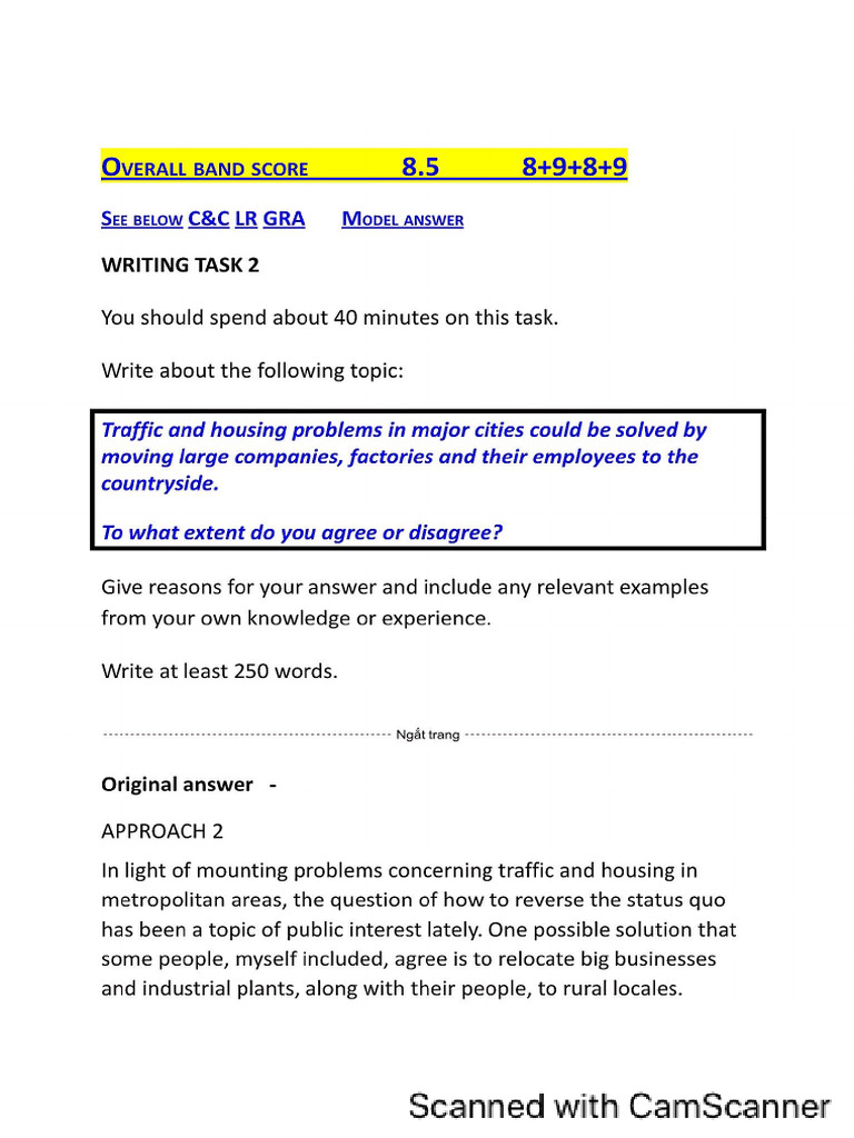 Bản Sao Của Task 2 8989 Solving Traffic Problems by | PDF