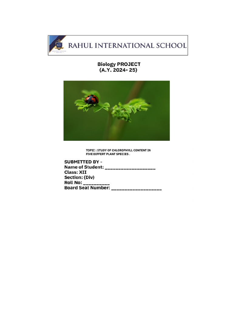 Bio Cover PDF | PDF