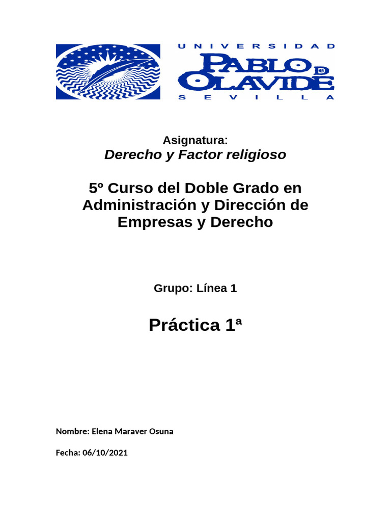 Epd 1 | PDF | Constitución | Iglesia Católica