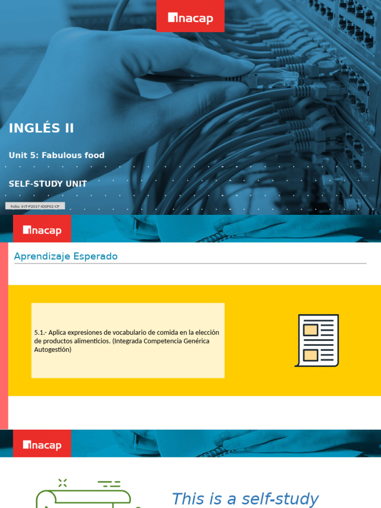 5 Self-Study Unit 5 IDEN02 | PDF | Noun | Foods