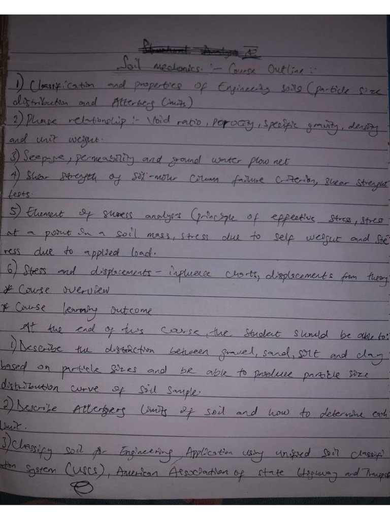 Complete Soil Mechanics Notes by Kaila | PDF