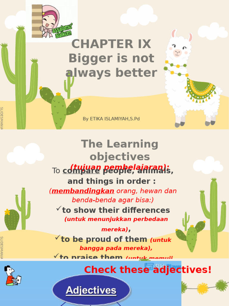 Materi Degrees of Comparison | PDF