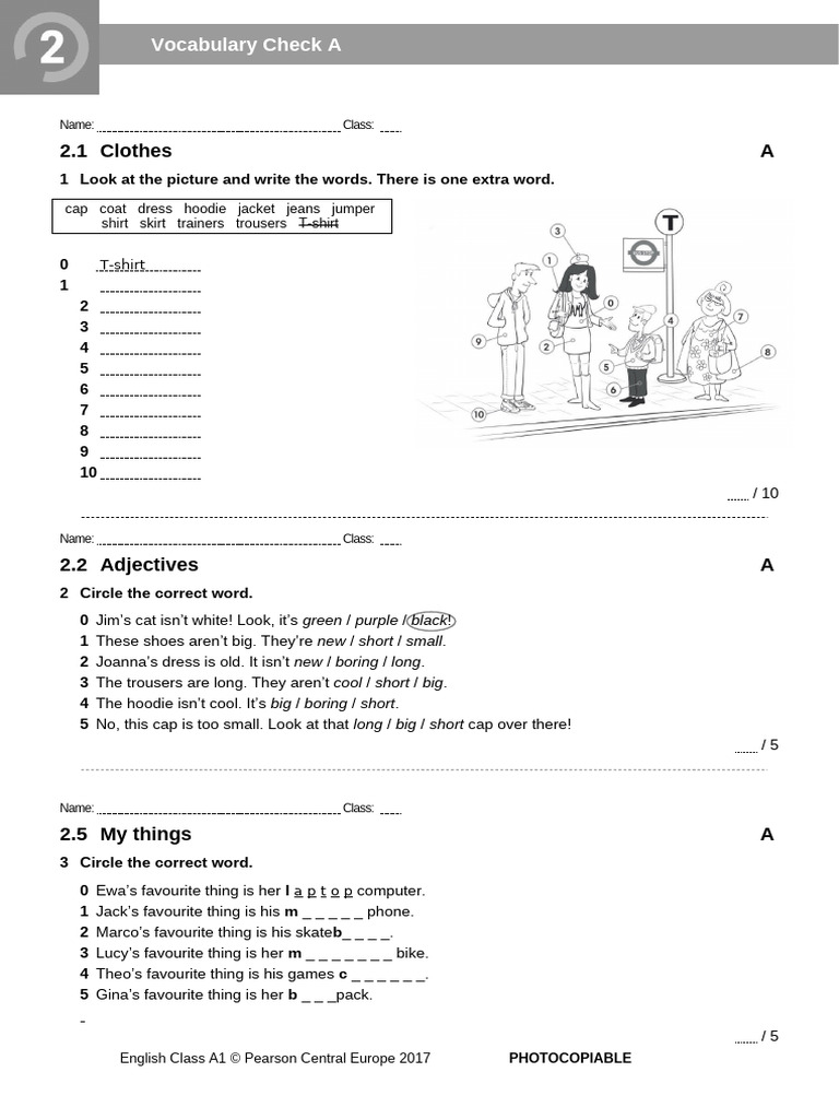 Vocabulary Check 2A | PDF | Language Arts & Discipline