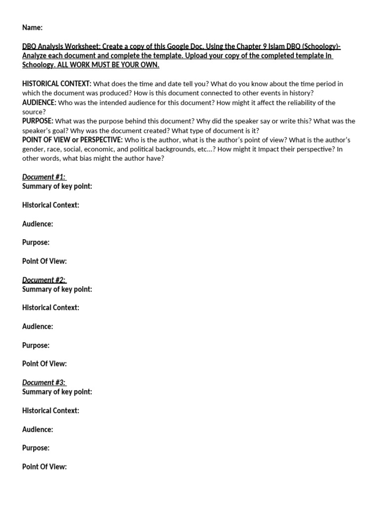 DBQ_Analysis_Worksheet-10 | PDF