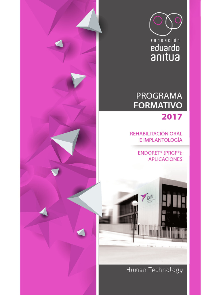 2017 Es Catalogo Programa Formativo | PDF | Cirugía Oral y Maxilofacial | Cirugía