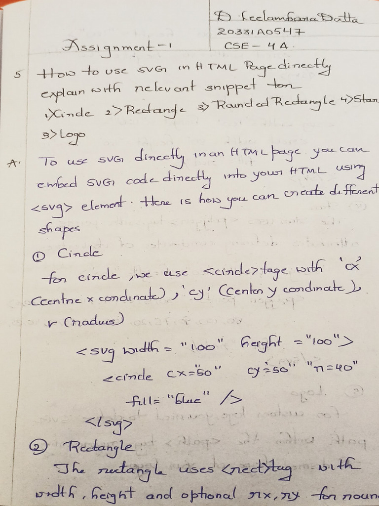 MSWD Assignment | PDF