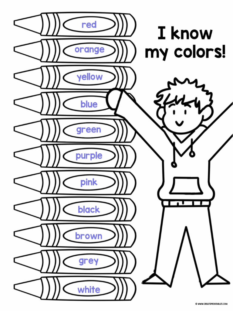 I - Know - My - Colors Boy | PDF