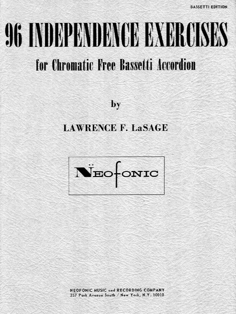 96 Independence Exercises - LaSAGE | PDF