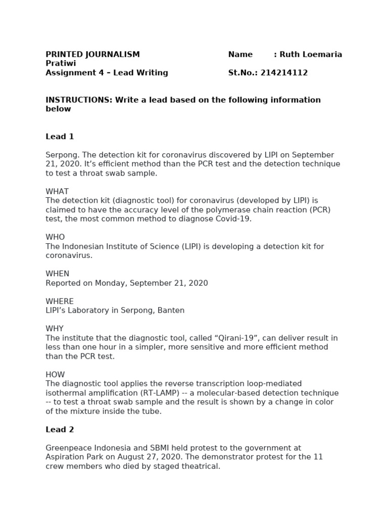 214214112_Assignment 4_C | PDF | Polymerase Chain Reaction | Biotechnology