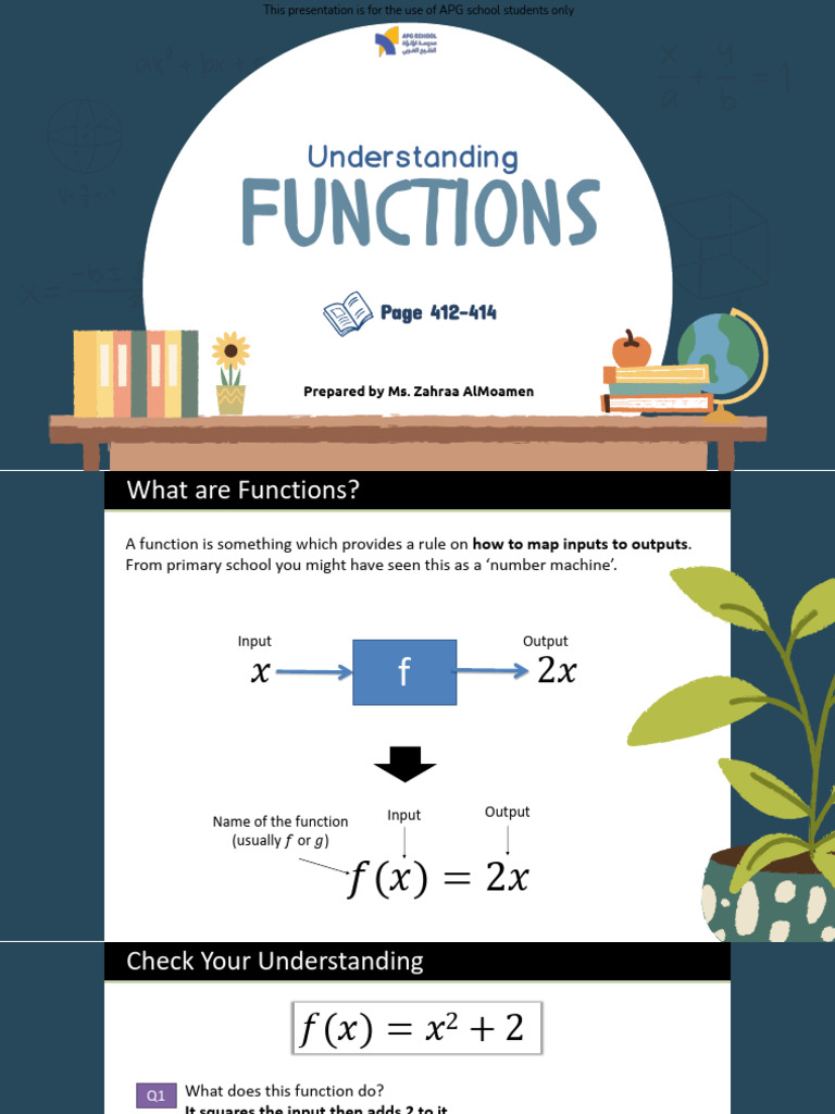 LESSON 1 Understanding Functions | PDF | Mathematics | Algebra