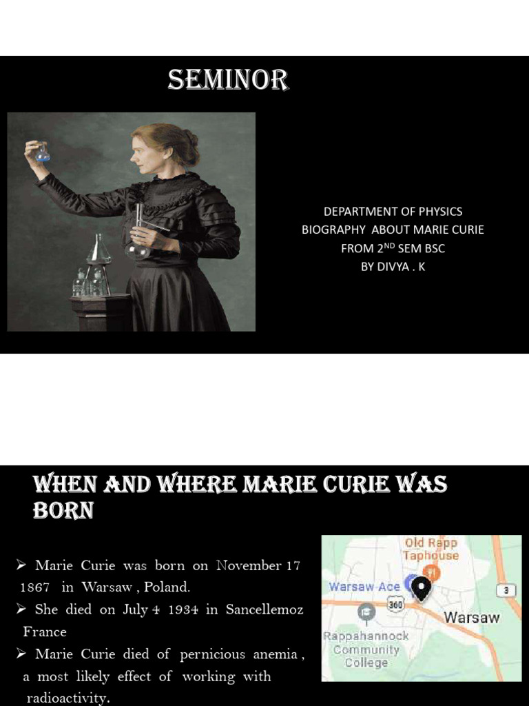 Marie Curie | PDF | Social Science | History