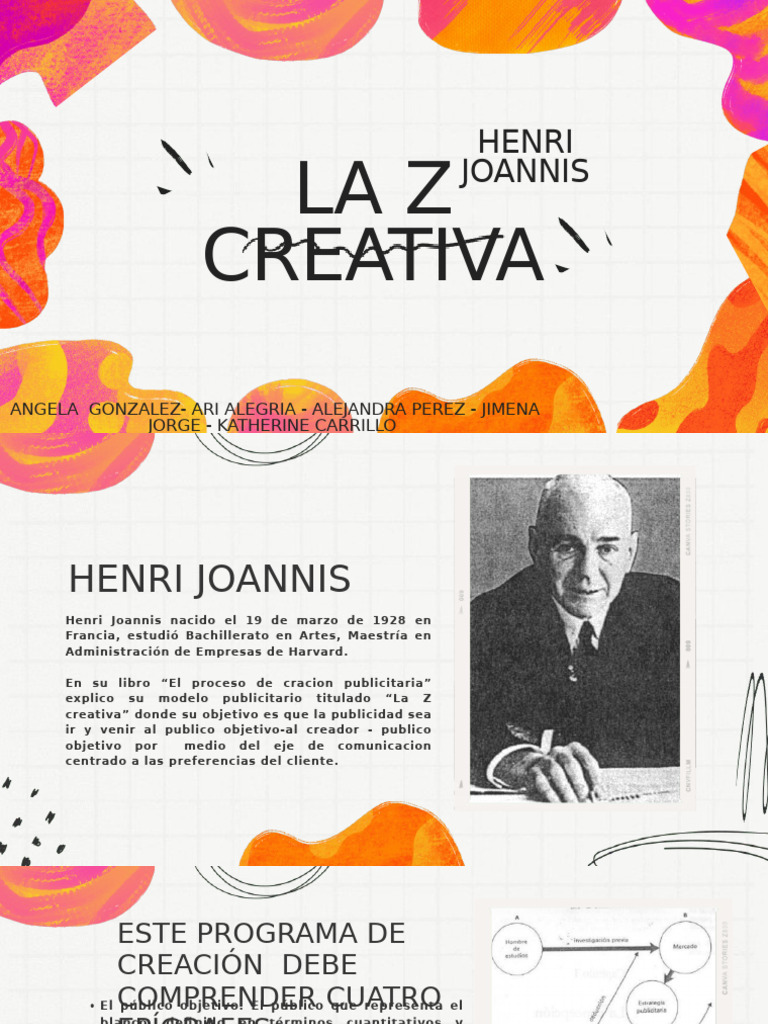 Modelo Publicitario Henri Joannis SEC01 GRUPO#01Y02 | PDF | Publicidad | Motivación