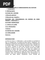 Étude de Batouala de René Maran | PDF | Classiques | Fiction générale