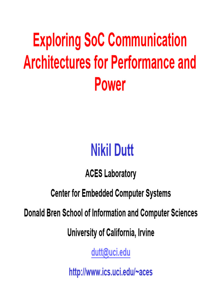 Network | PDF | System On A Chip | Central Processing Unit