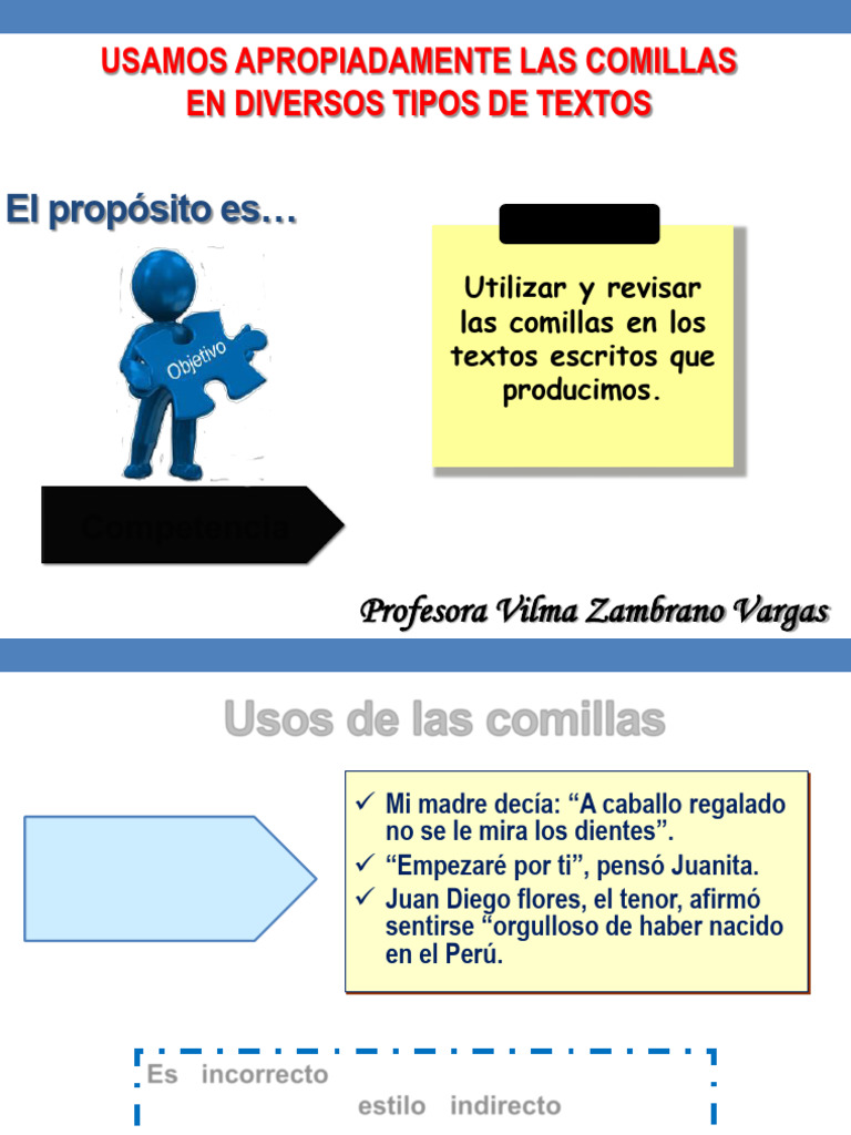 Uso Correcto de Comillas en Textos | PDF | Comillas