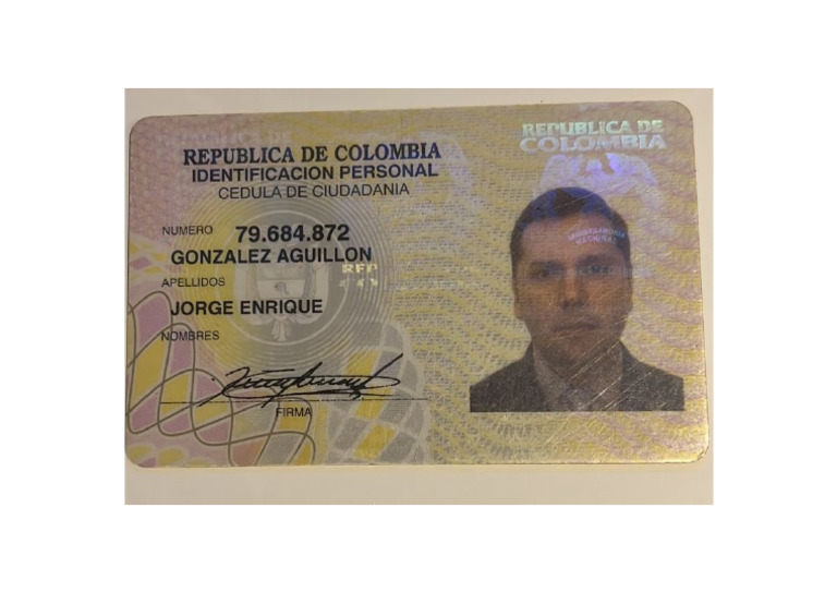 14 Cedula de Ciudadania Papa 1 | PDF