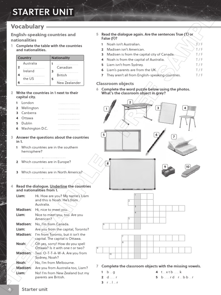 Gateway To The World A2 WB U1-2 | PDF | English Language | Languages