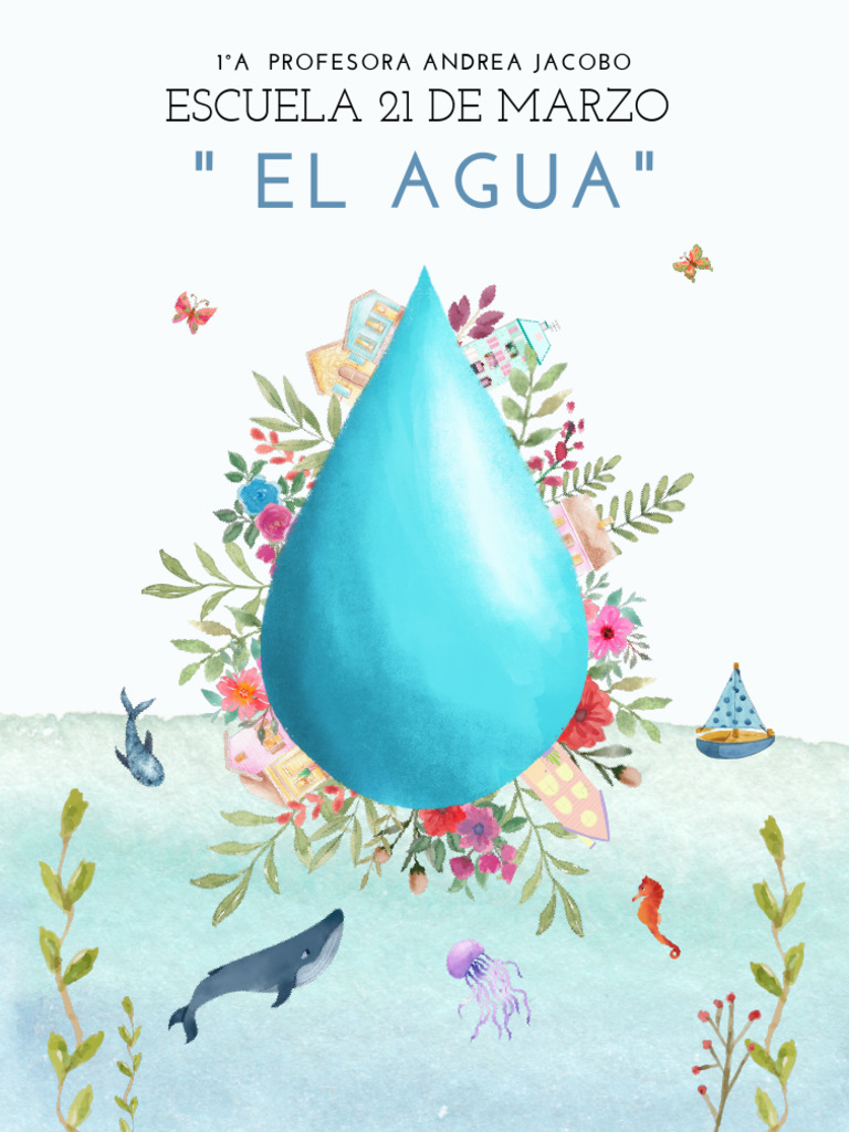 Cuidado del Agua en la Comunidad Escolar | PDF | Agua | Aprendizaje