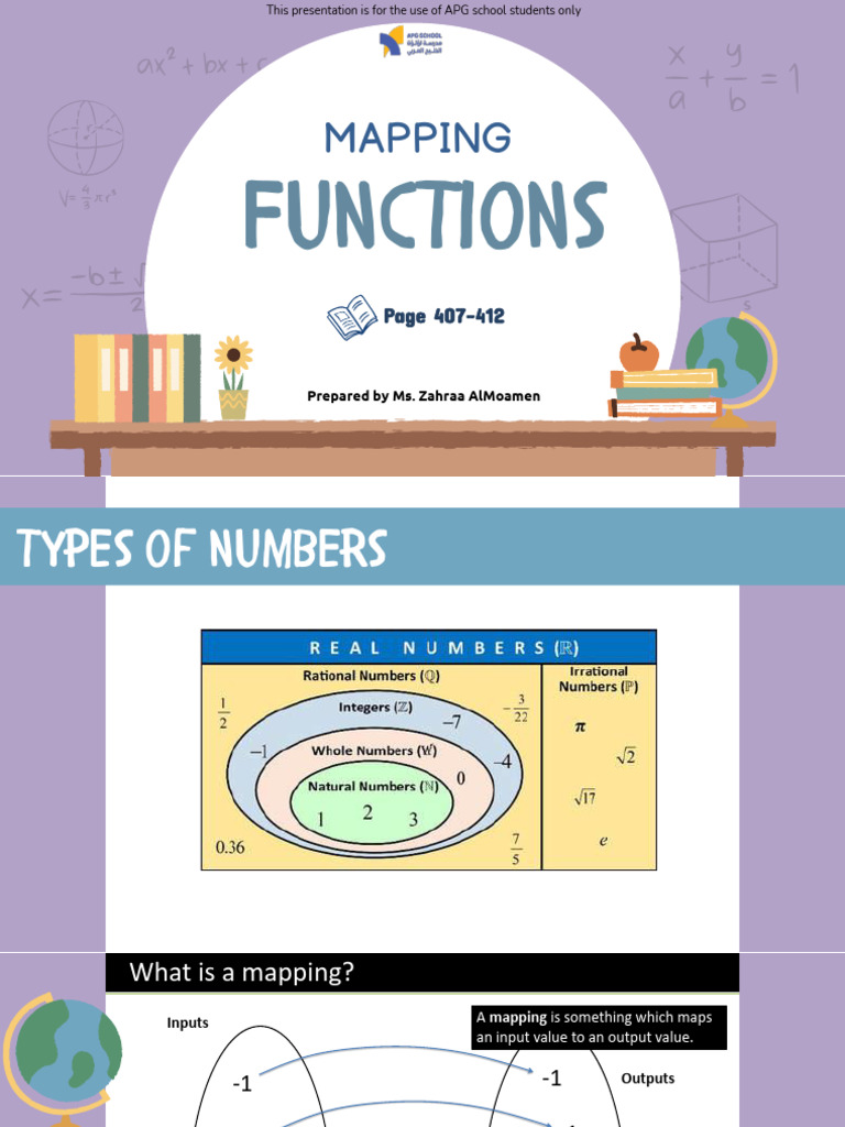 _LESSON_4__Mapping_Functions | PDF | Function (Mathematics) | Mathematical Analysis