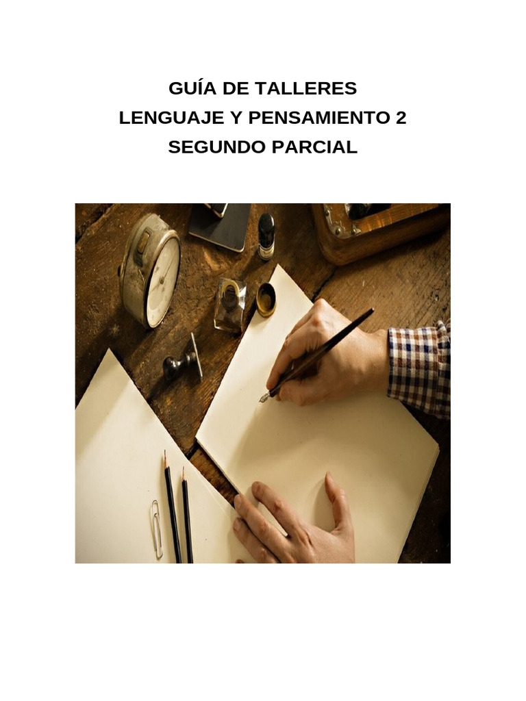 Guã A de Talleres Segundo Parcial LP2 | PDF | Falacia | Argumento