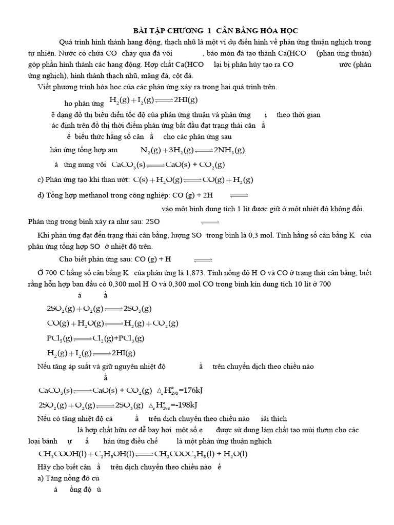 H11 Chương 1 | PDF
