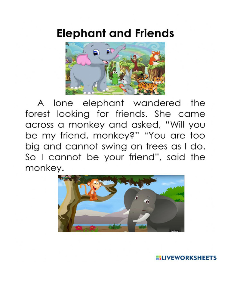 Elephant and Friends | PDF