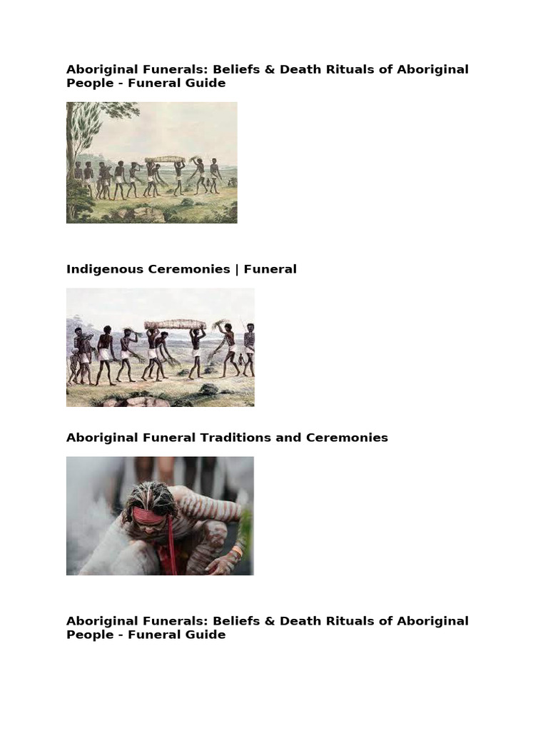 Aboriginal Rituals | PDF