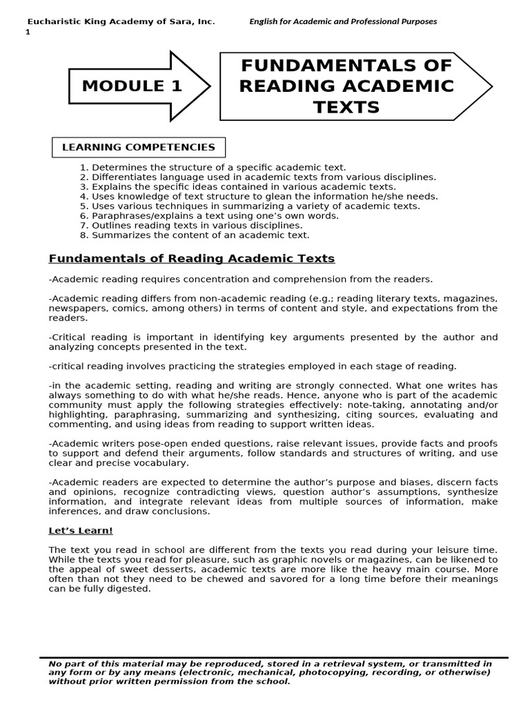 Eapp 11 | PDF | Reading Comprehension | Human Communication