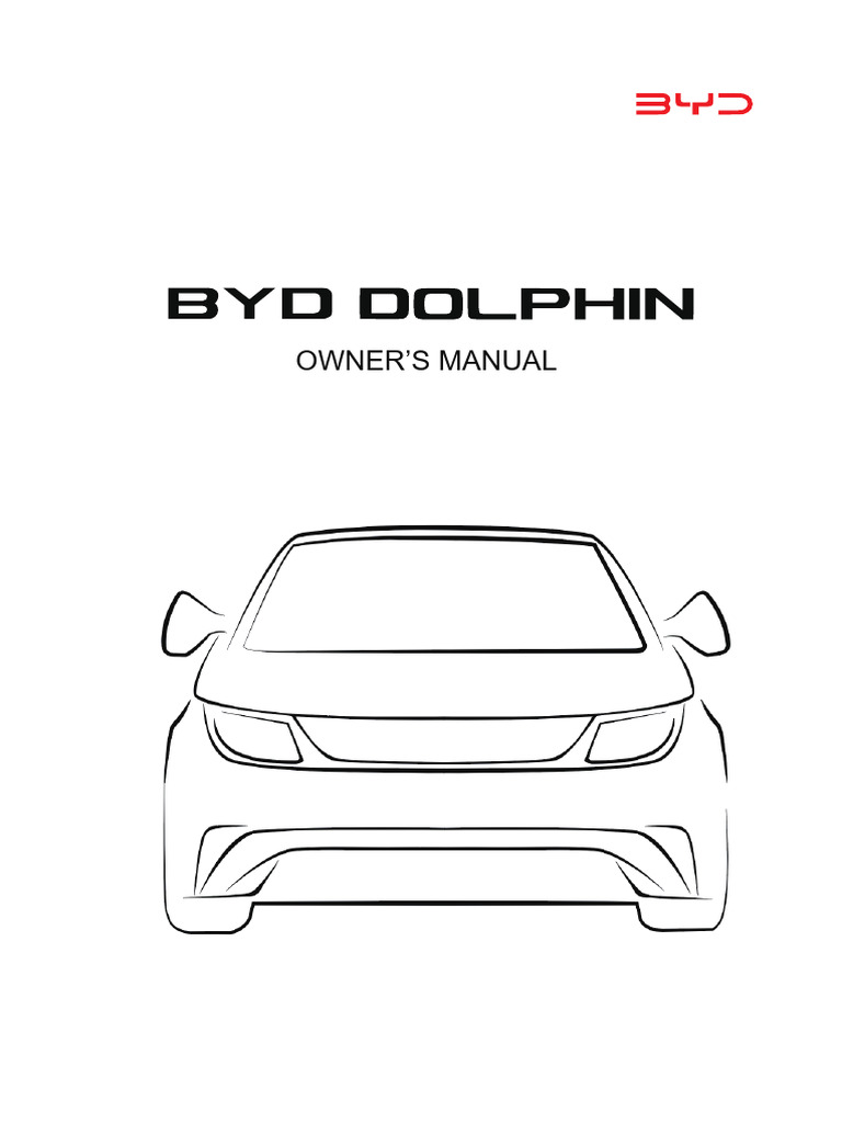 Byd Dolphin Owner's Manual - PDF | PDF | Airbag | Seat Belt