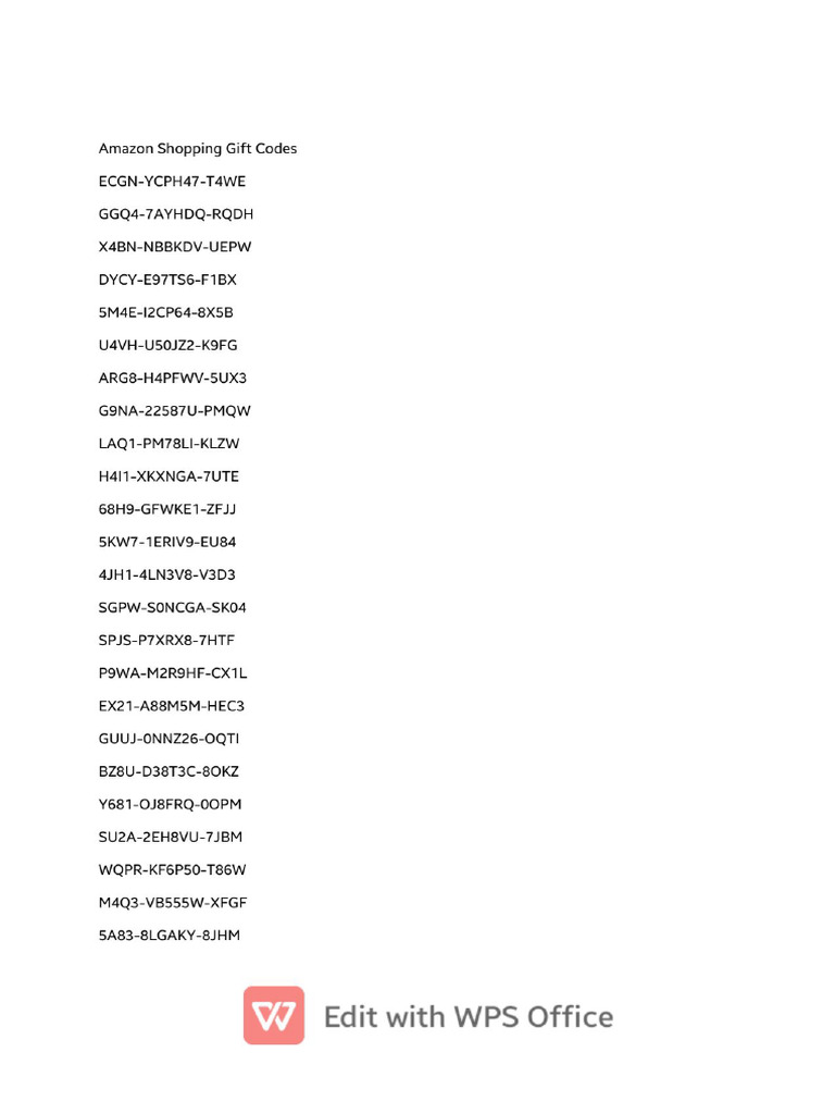 Amazon (SecretCode) | PDF