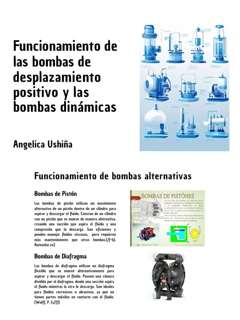 Consulta Bombas Angelica | PDF | Bomba | Física Aplicada e ...