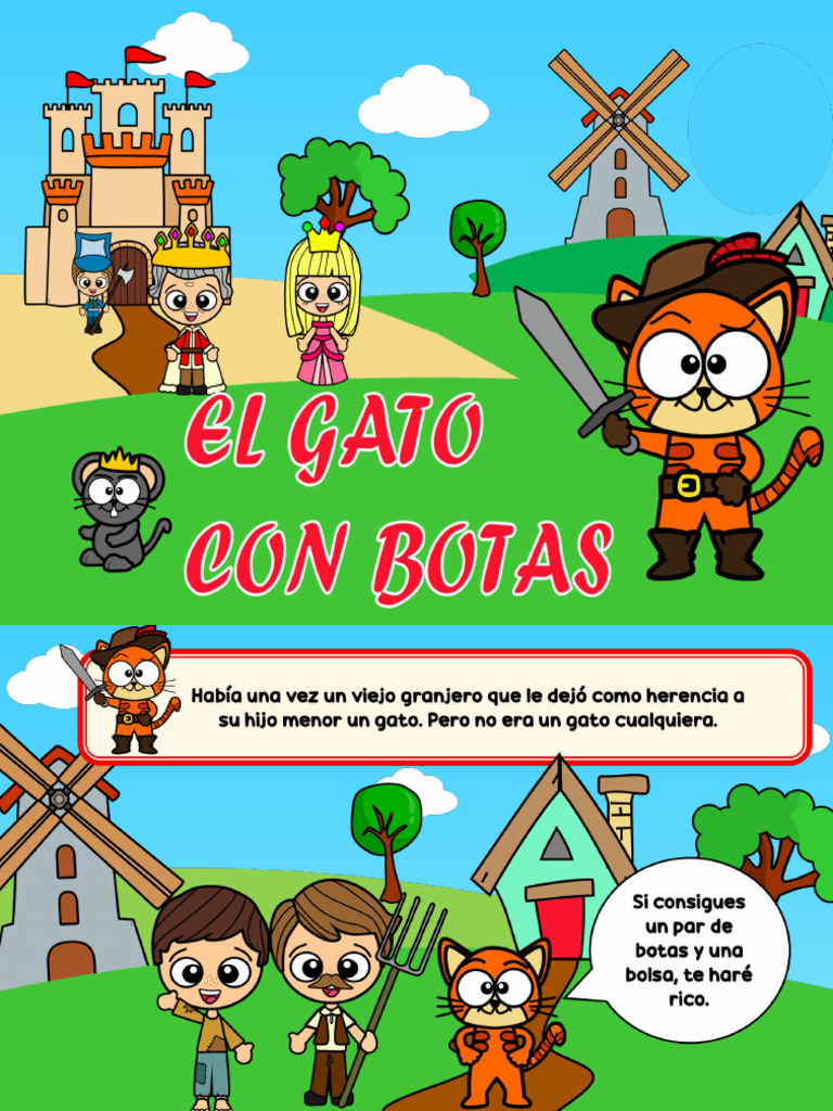 Cuento - Final - El Gato Con Botas | PDF