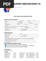 Hazina Loan Form Revised March 2021 | PDF | Loans | Banks