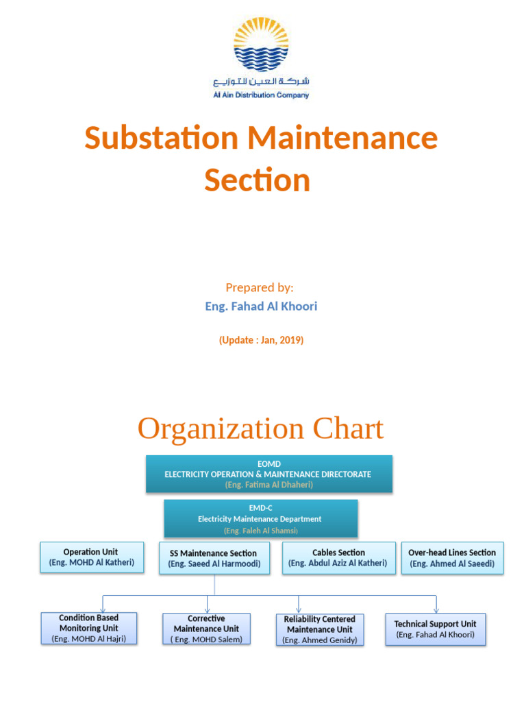 Substation Maintenance Overview Guide | PDF | Transformer | Electrical ...