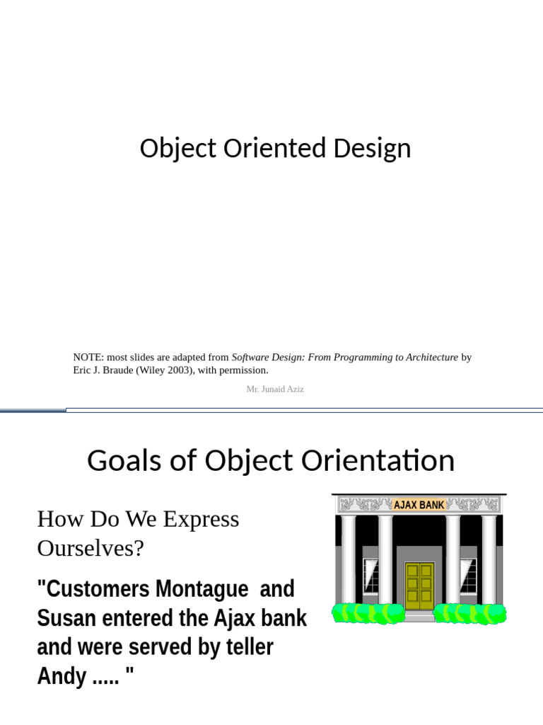 Ch1-Object Orientation | PDF | Class (Computer Programming) | Object ...