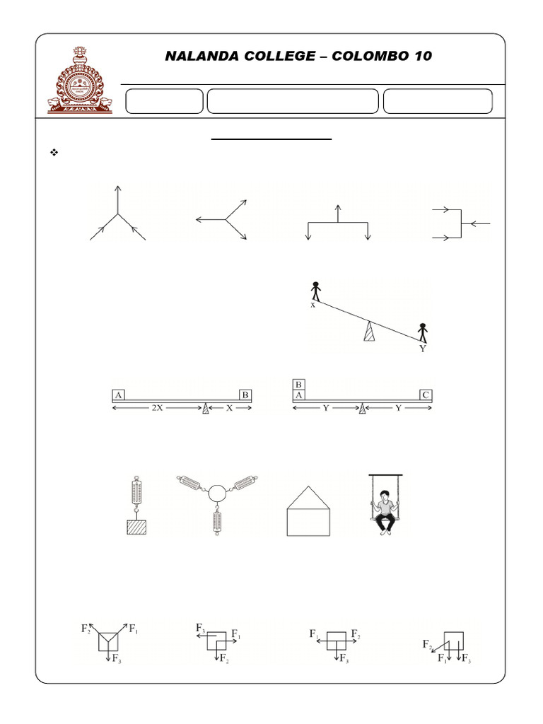 Grade 10 Science Unit 12 Eng. | PDF | Force | Classical Mechanics