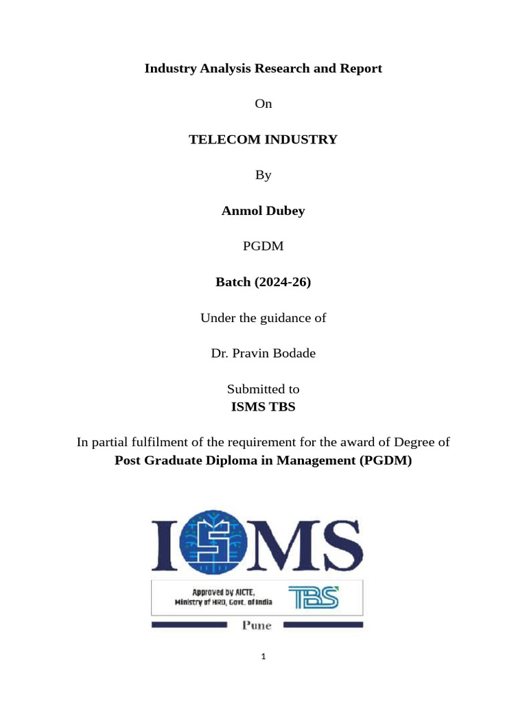 Anmol Dubey - 00000 (2) - Isms | PDF | Telecommunications | Computer Network