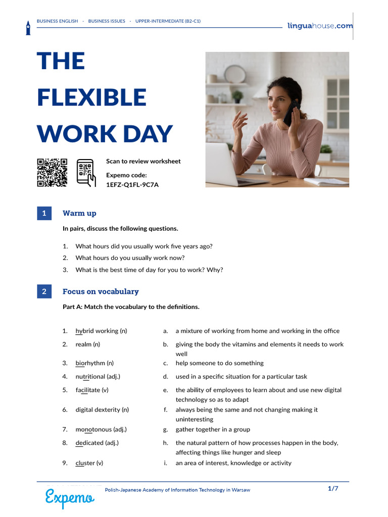 The Flexible Work Day Explained | PDF | Career & Growth